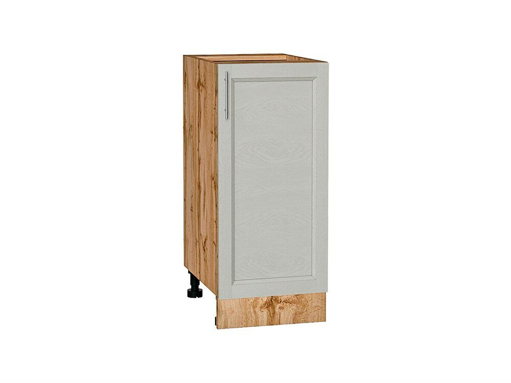 VVT Шкаф нижний с 1-ой дверцей Сканди Дуб Вотан, Cappuccino Softwood, 350
