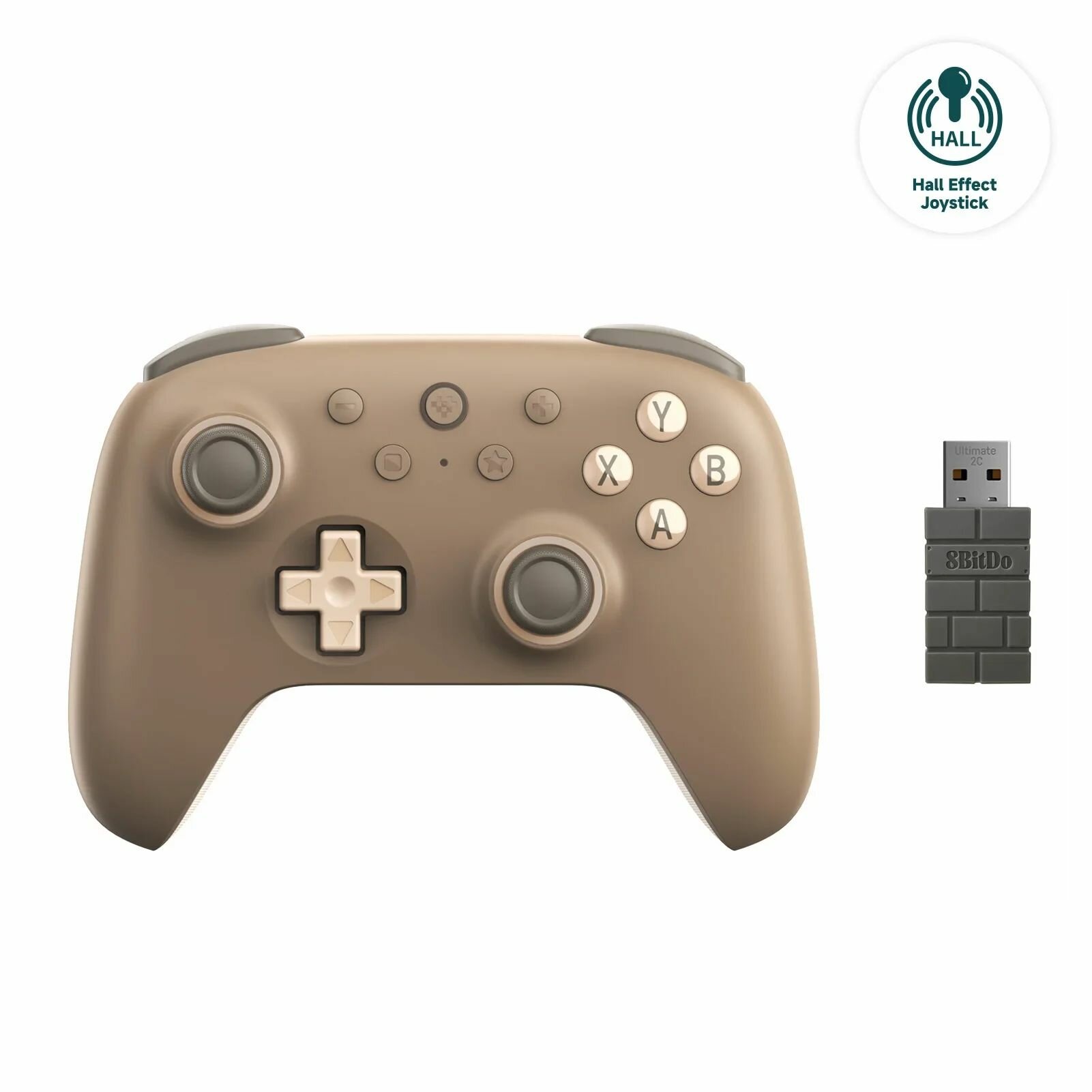 8BitDo - New Ultimate 2C Беспроводной игровой контроллер-джойстик для ПК с Windows 10/11 Steam Deck