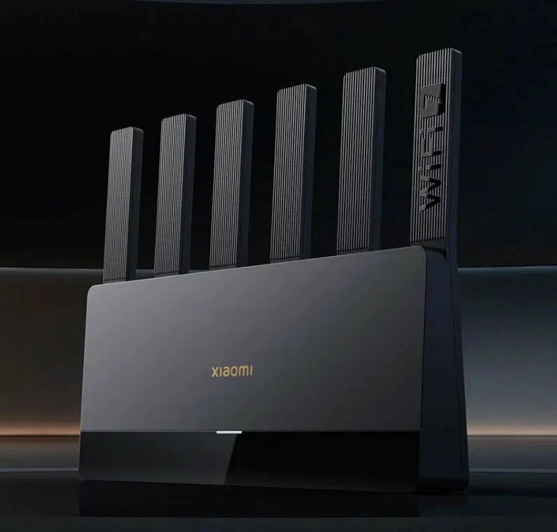 Wi-Fi-роутер Xiaomi Wireless Router BE6500 (RN02), скорость до 6500 Мб/с Black CN