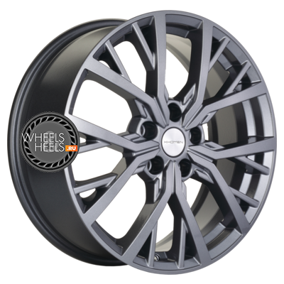 Диск автомобильный литой Khomen Wheels KHW1806 (Haval F7/F7x) 18x7 5x114.3 et40 dia64.1 Gray