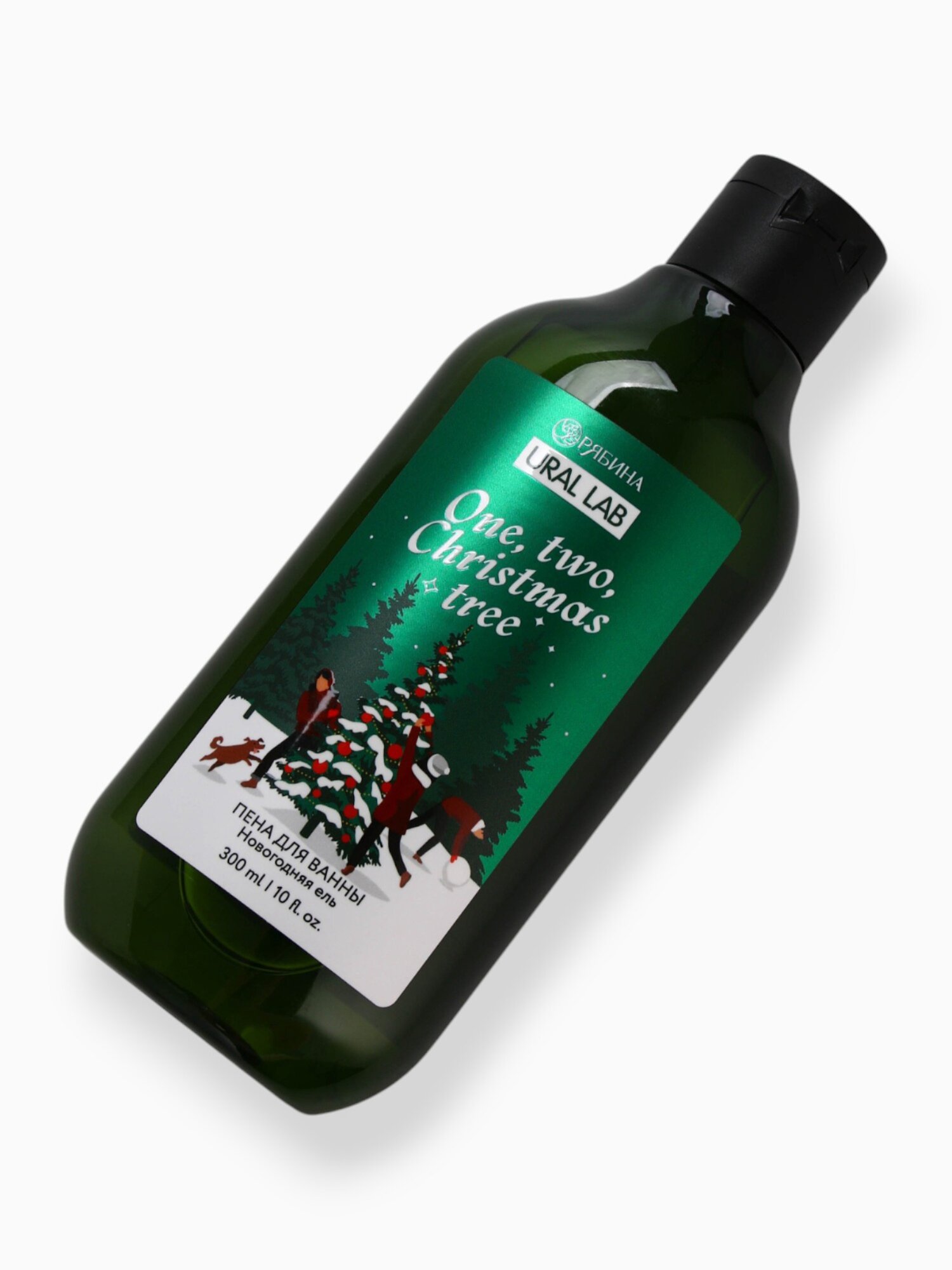 Пена для ванны "One, two, Christmas tree", 300 мл, новогодняя ель