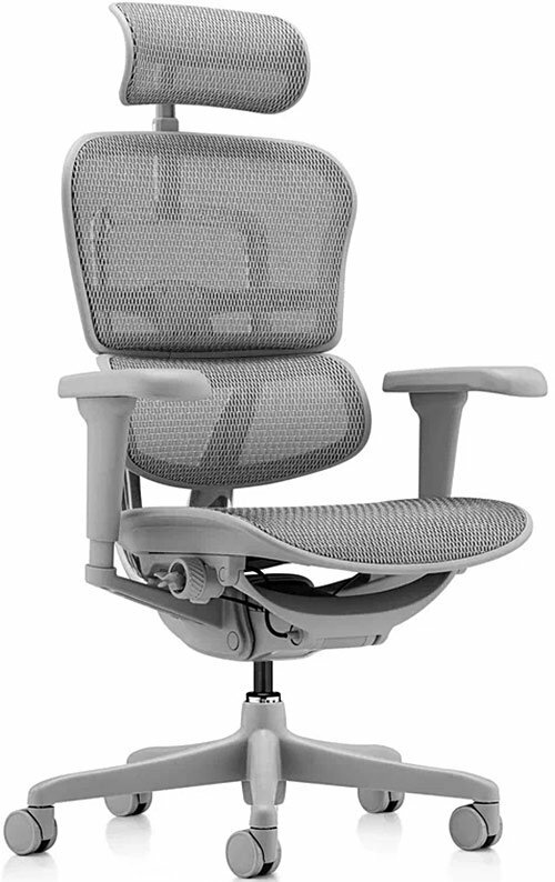 Ортопедическое рабочее кресло Falto Ergohuman 2 Ultra GY, сиденье-слайдер