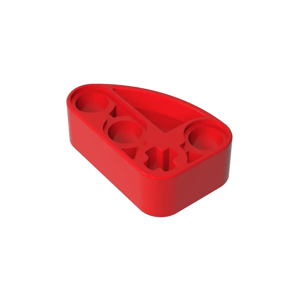 Красные строительные блоки Gobricks 2х3