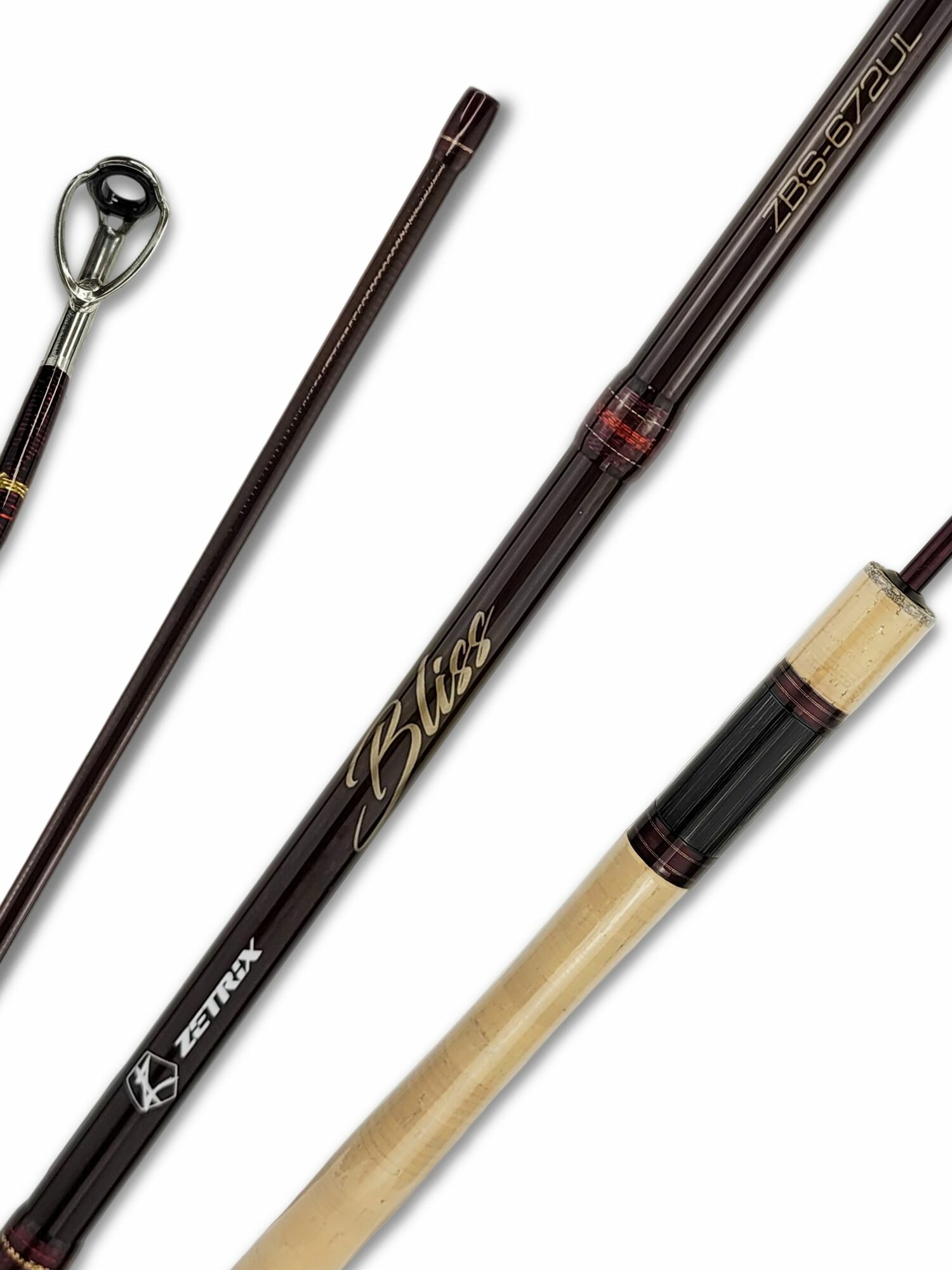 Спиннинг для рыбалки Zetrix BLISS ZBS-642SUL-e 1.93м 0.7-5гр