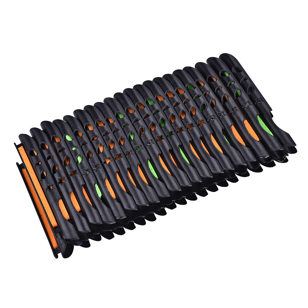 Катушка Для Лески: 40 Штук Для Долгосрочного Использования с Надежным Креплением На Удилище - Полная Защита от Повреждений с Боковой Прокладкой Мотовило Для Лески for Рыбалки и Спиннинга Совместимо с Диаметром от 19 до 22.5 мм