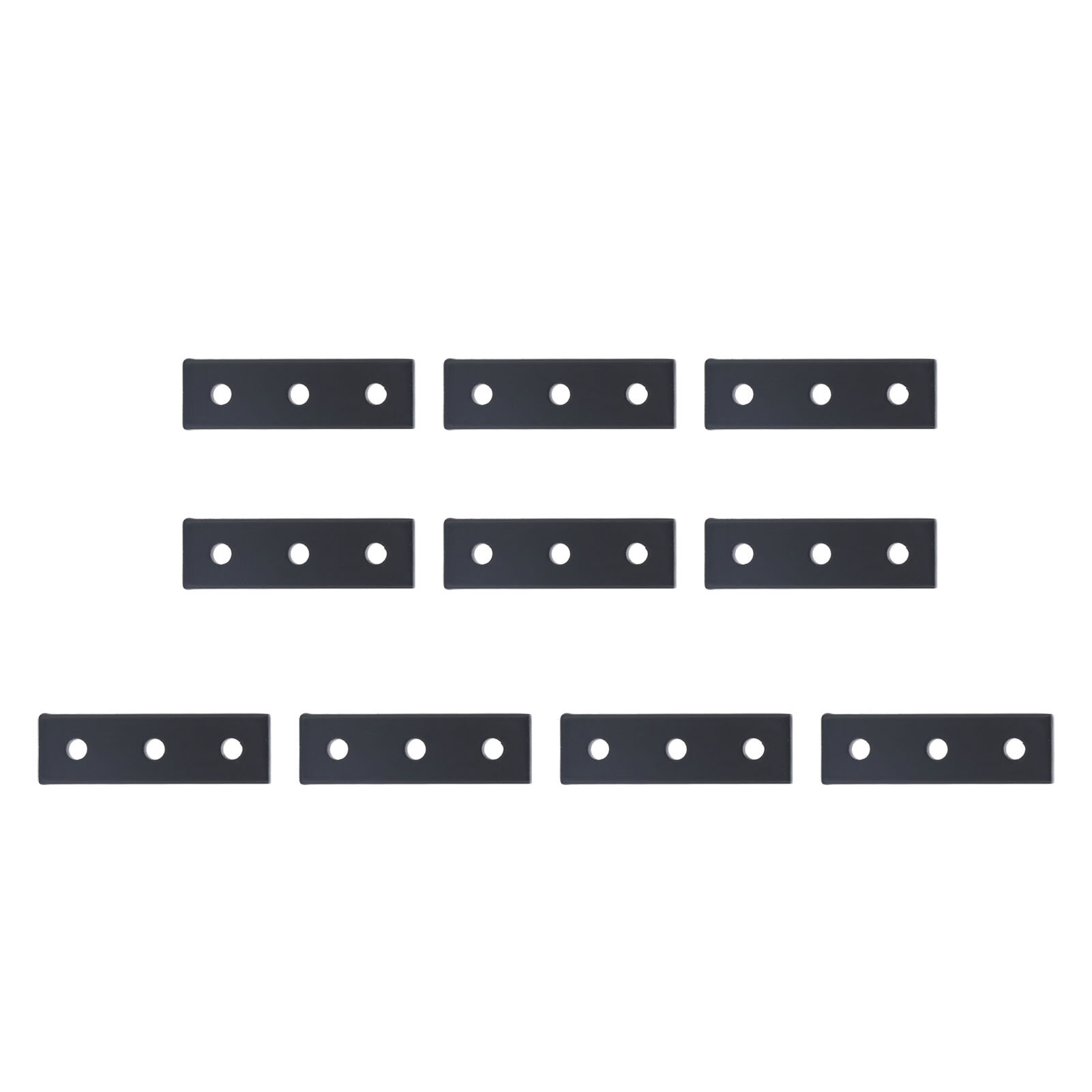 10 шт. Прочные, нержавеющие, прямые соединительные пластины из алюминиевого сплава, 2020 год