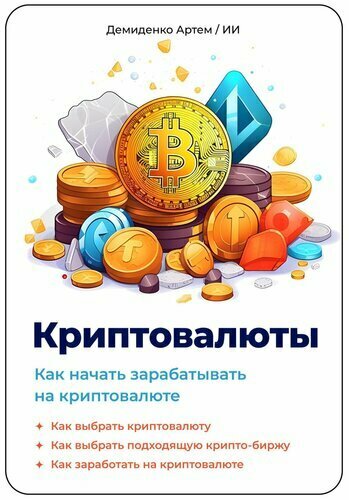 Криптовалюты. Как начать зарабатывать на криптовалюте. | Демиденко Артем | Reprinted books