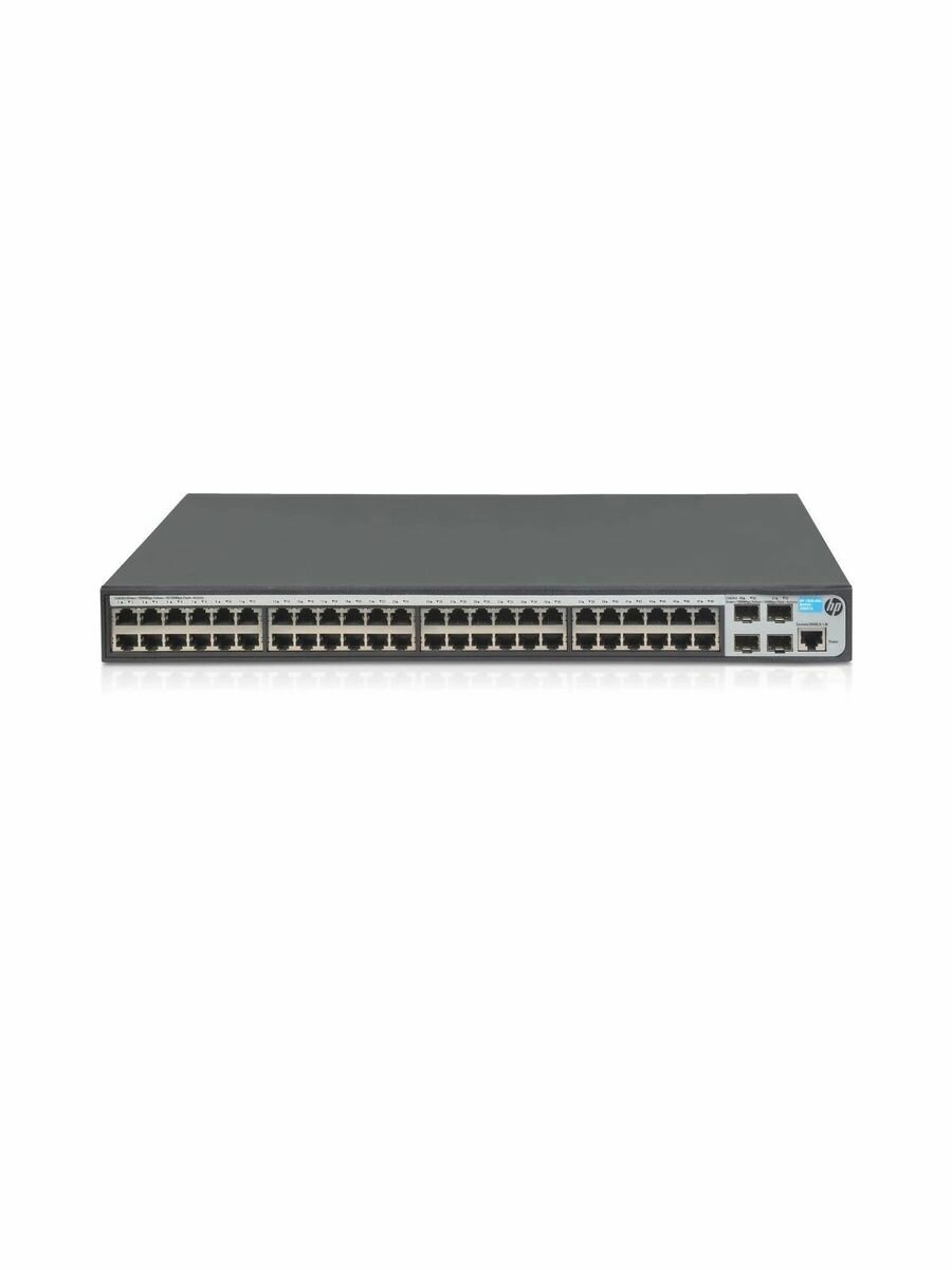 Коммутатор HP 1920-48G JG927A, L3, 48x1 Гбит/с, 4xSFP, установка в стойку, управляемый