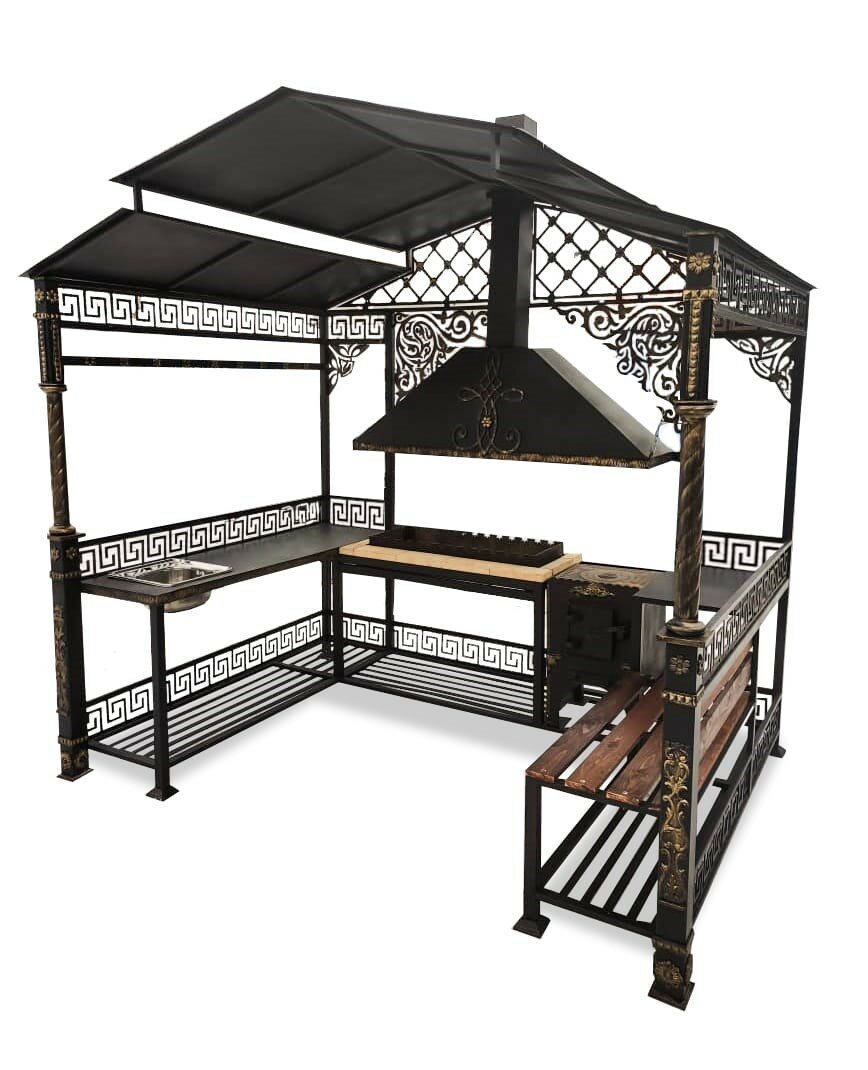 Мангал - беседка «Шериф NEW LOOK»