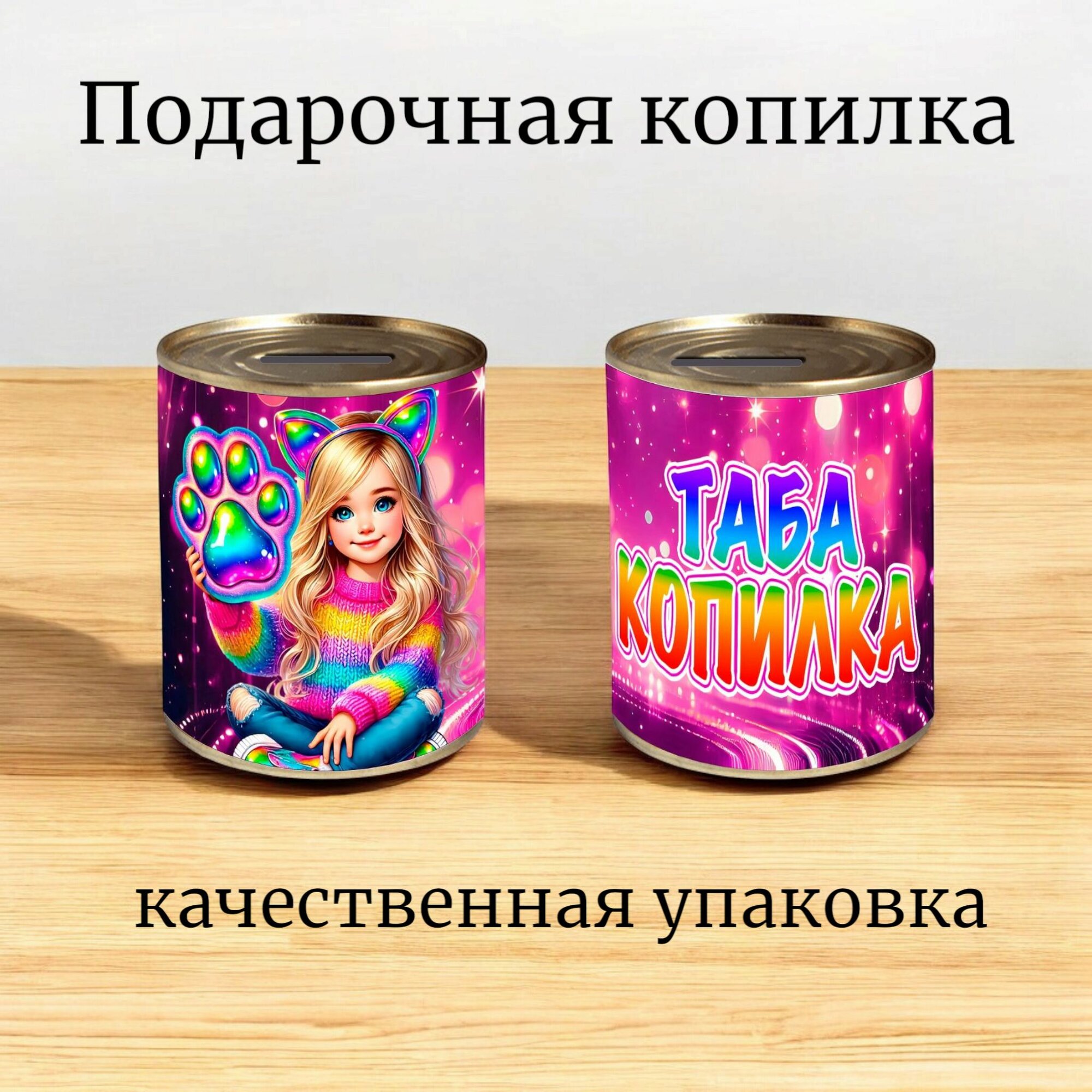 Копилка Таба для девочек