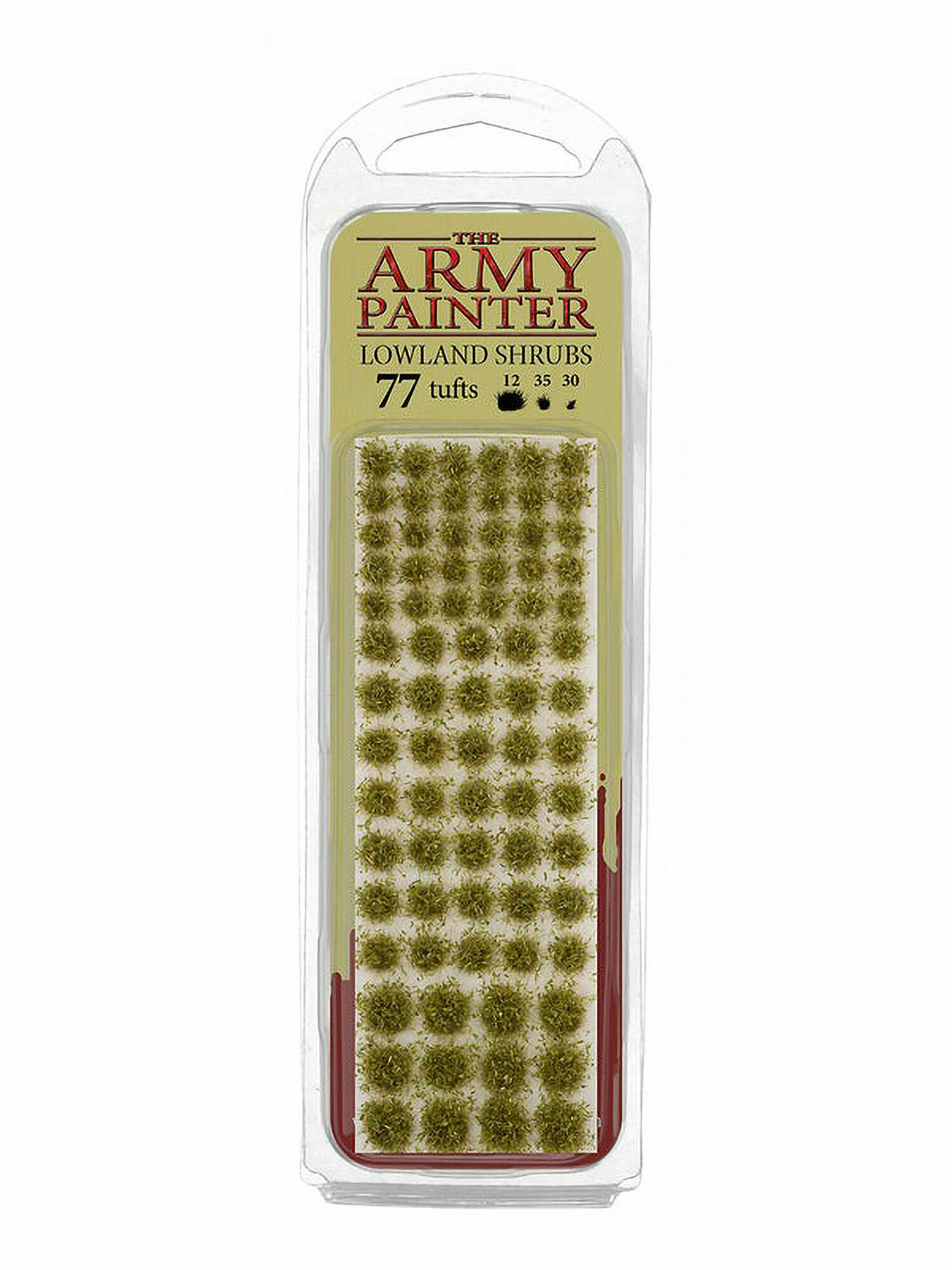 Трава для моделирования миниатюр Army Painter Lowland Shrubs Tuft BF4232, 77 пучков