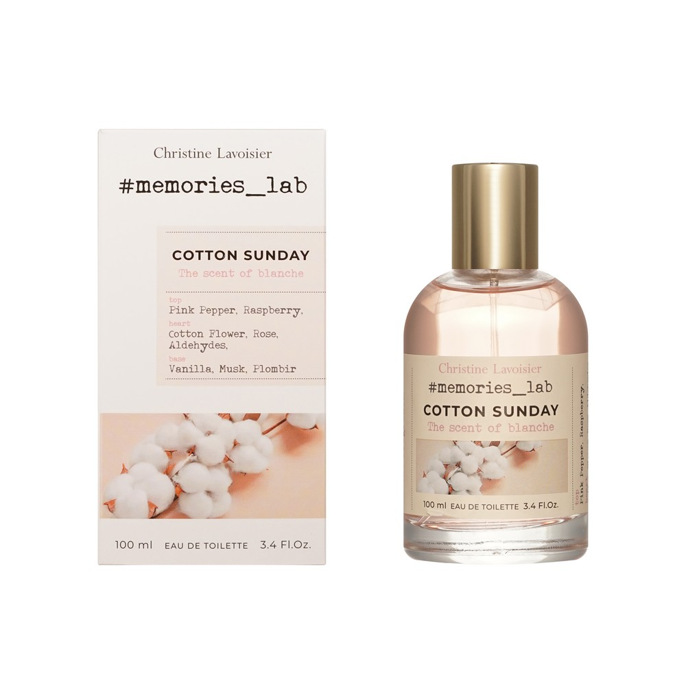 Christine Lavoisier woman (memories lab) Cotton Sunday Туалетная вода 100 мл.