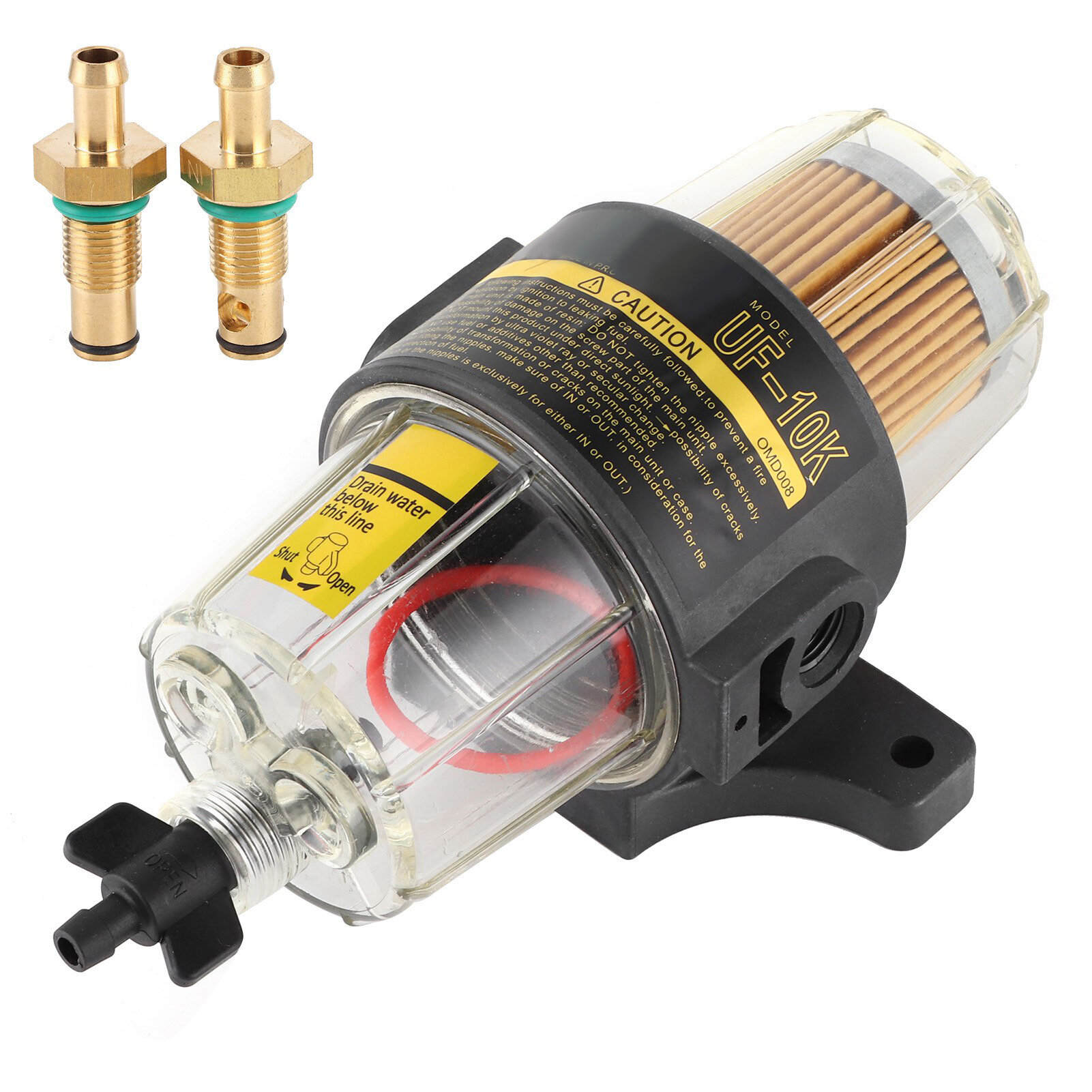 Топливный фильтр-сепаратор воды YS‑225 для лодочного мотора Yamaha