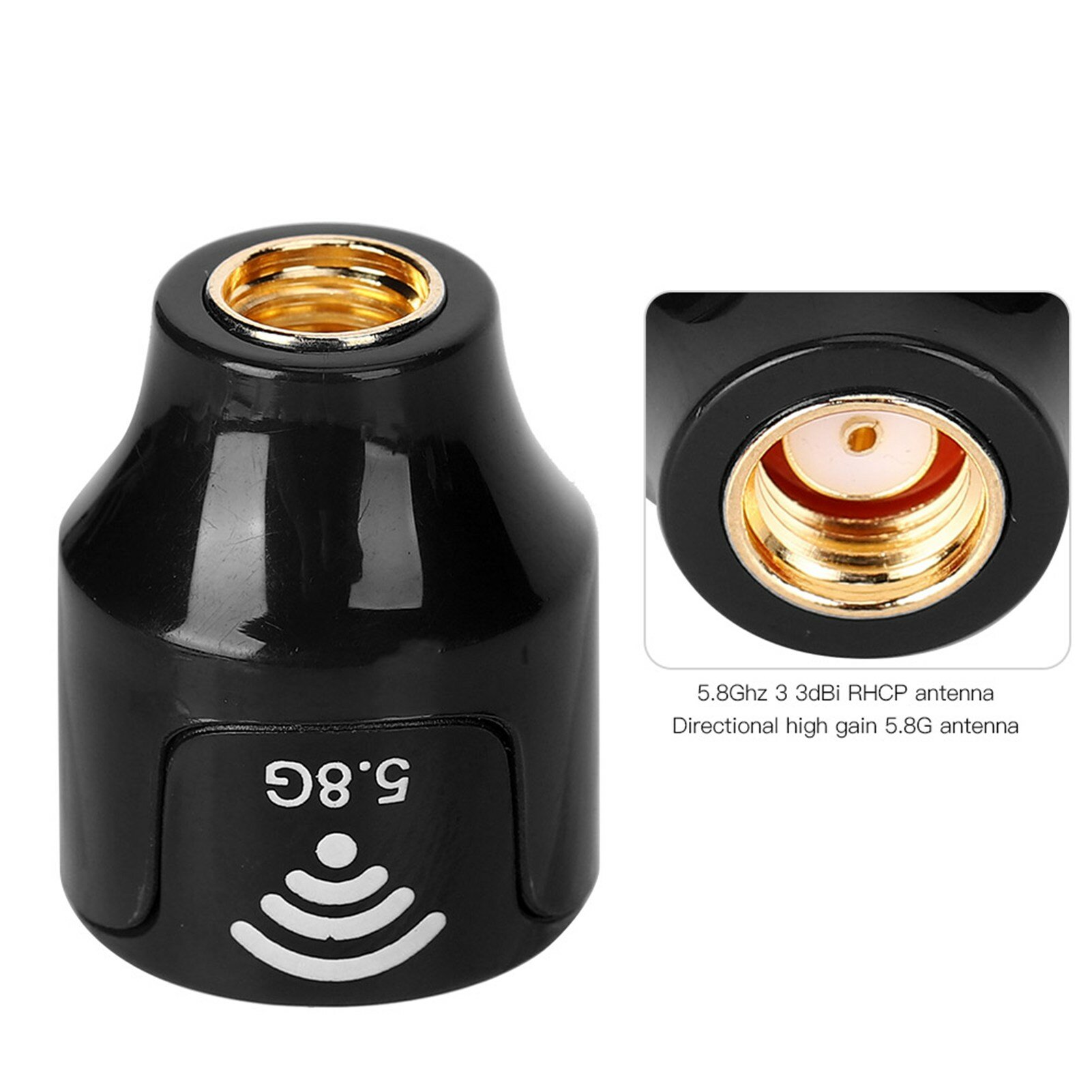 5,8 ГГц 3dBi RHCP Антенна с высоким коэффициентом усиления для FPV Racing Drone RC Запчасти Аксессуары