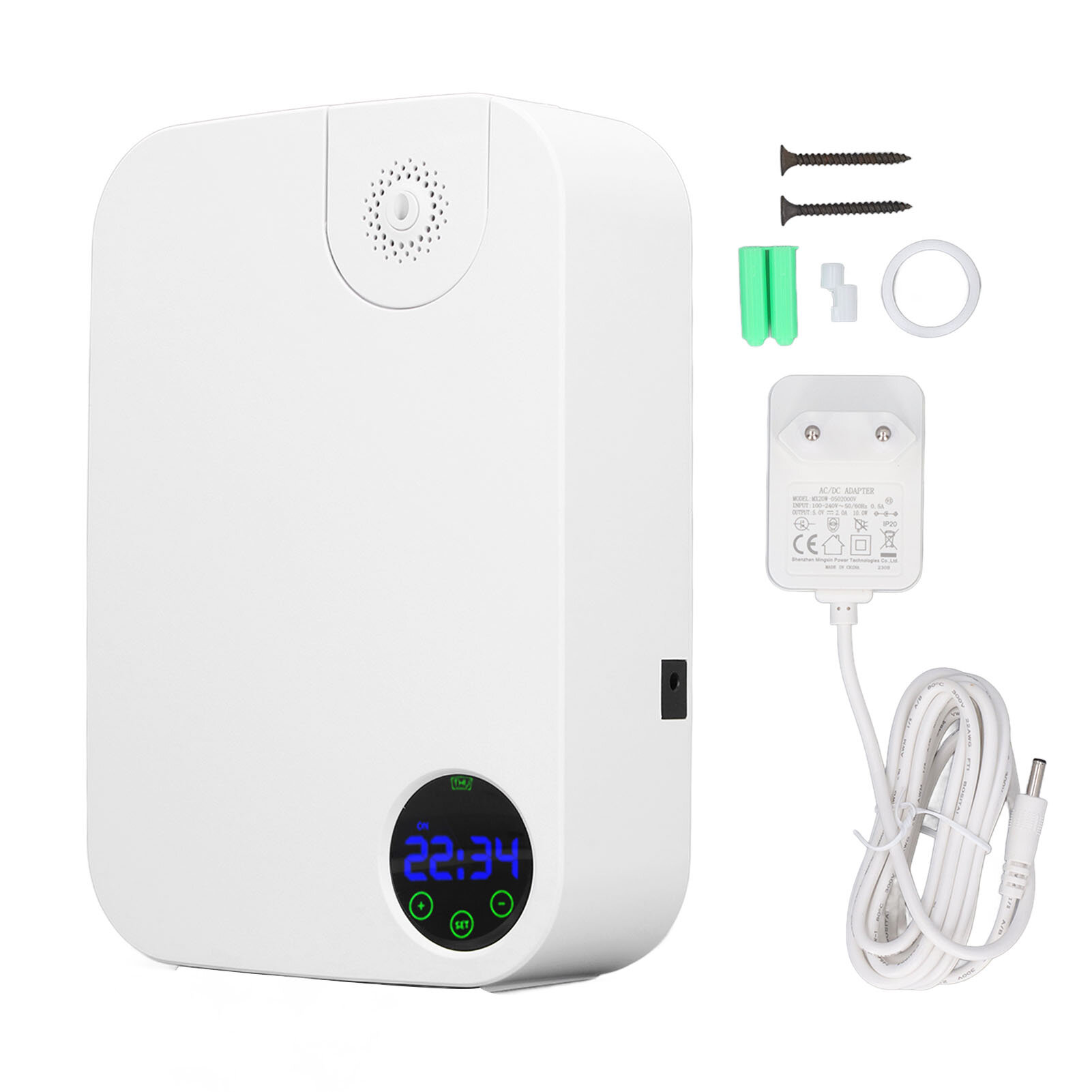 Аромадиффузор с интеллектуальным автоматическим таймером, сенсорным управлением, 3-цветной подсветкой, для дома и отелей, вилка евростандарта, напряжение 100-240В.