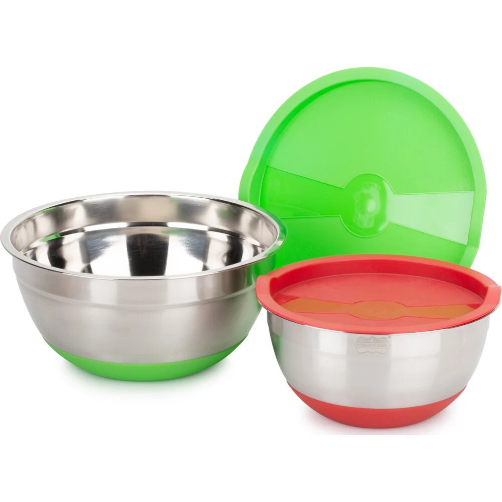 Attribute Набор мисок с крышками MIX STORE 2шт 1.5л+2.4л ASS022