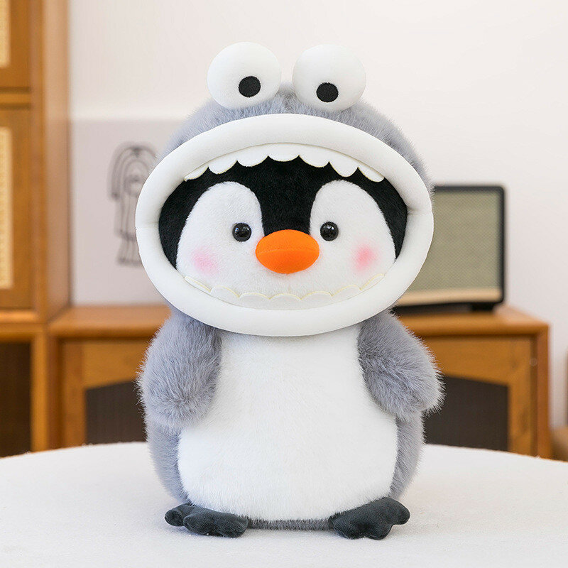 Мягкая игрушка-пингвин из короткошерстной ткани для детей и подарков