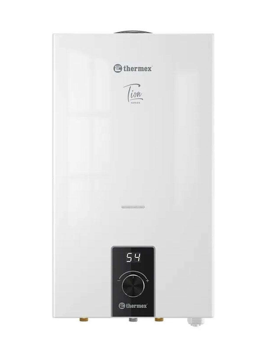 Газовая колонка Thermex Tion Т 20 DL (610х350х180) электронный розжиг, 10 л/мин, белый, ЭдЭБ05822