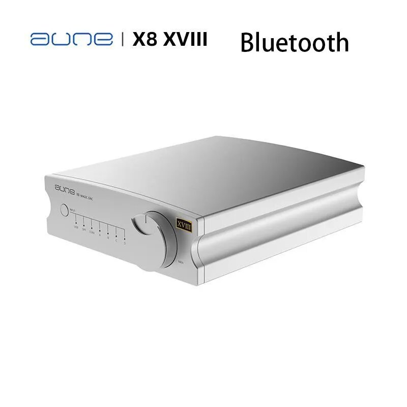 AUNE X8 XVIII Magic DAC TRS Балансный выход Bluetooth DAC предусилитель, серебристый