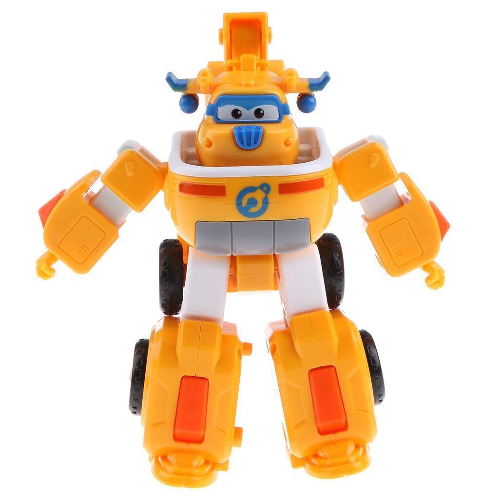 Привлекательная игрушка-робот "Супер Крылья" с трансформацией в самолет — незабываемый подарок для коллег