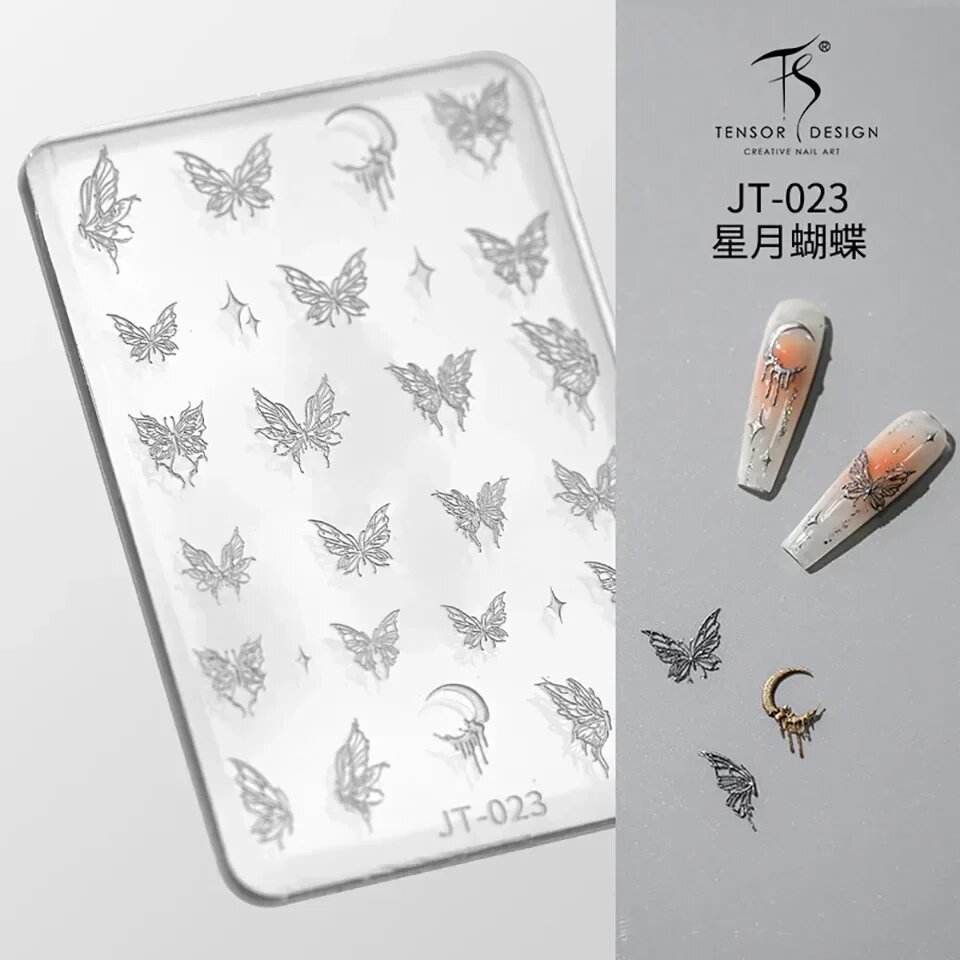 Летняя мороженое, звезда, луна, вишня, галстук-бабочка, кружевная лента, силиконовая форма для дизайна ногтей, форма для резьбы, бант, цветок, снежинка, шаблон «сделай сам»