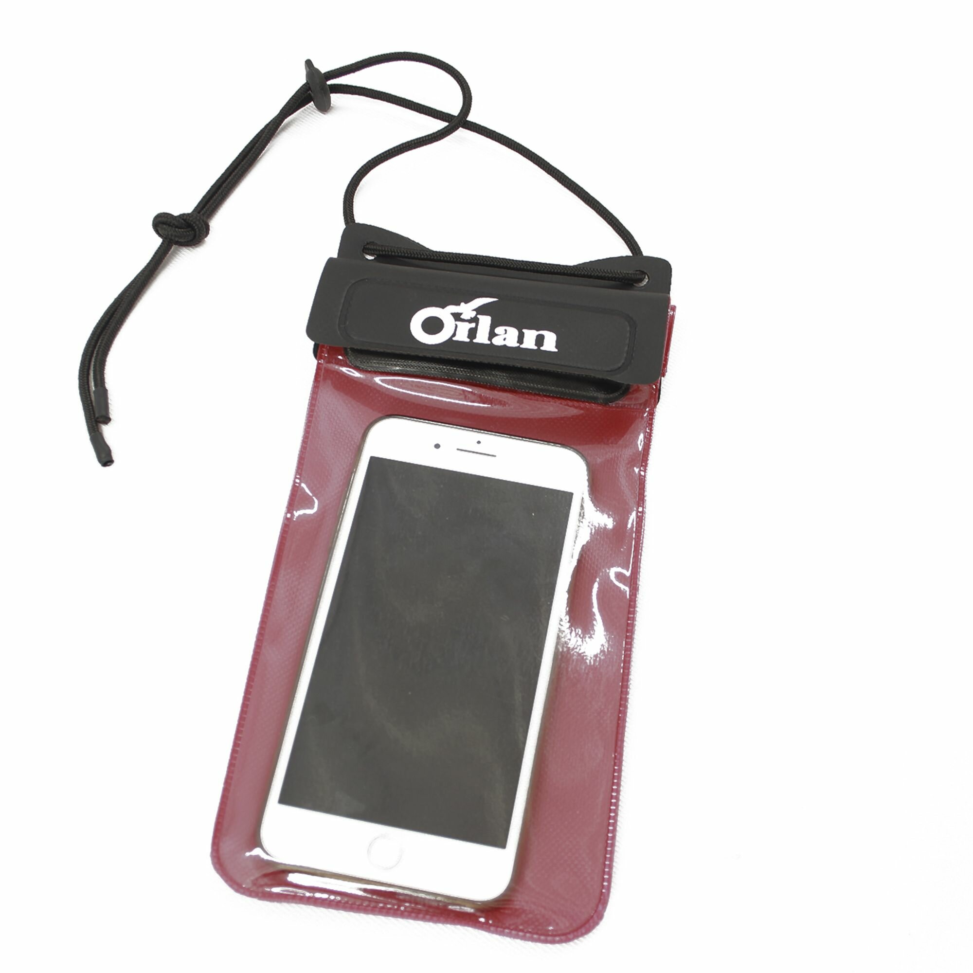 Чехол / Гермочехол Orlan - модель RAIN для смартфона, материал ПВХ литой, цвет красный