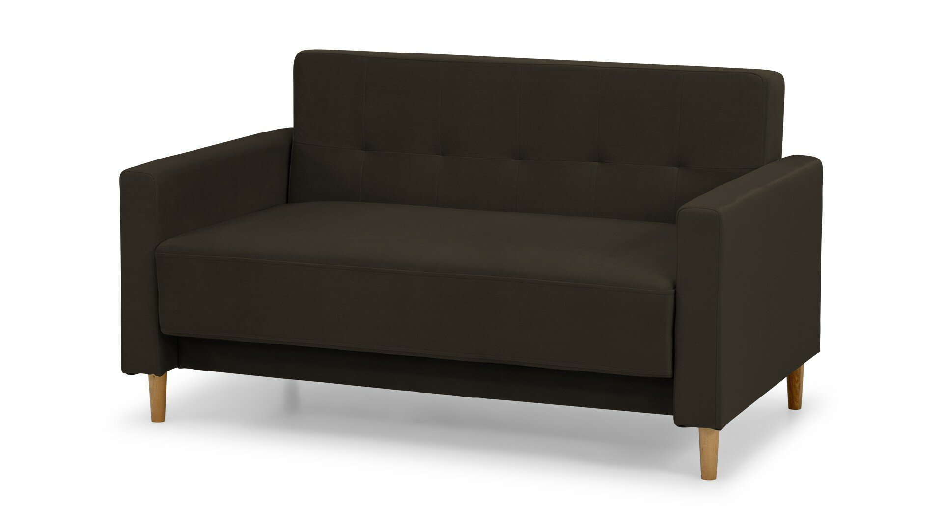 Диван Топ Лайт Velutto 24 NEW 140x87x82 см, коричневый Велютто, выкатной GOODFORM