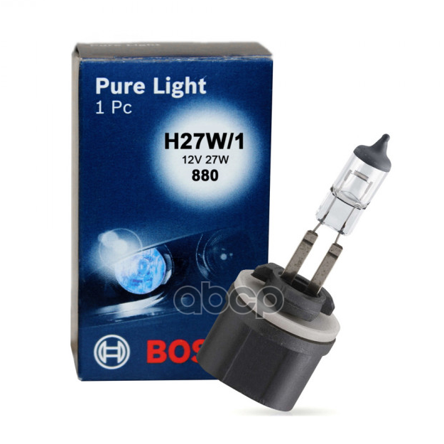 Лампа 12V H27W/1 27W PG13 Pure Light BOSCH Bosch арт. 1987302024