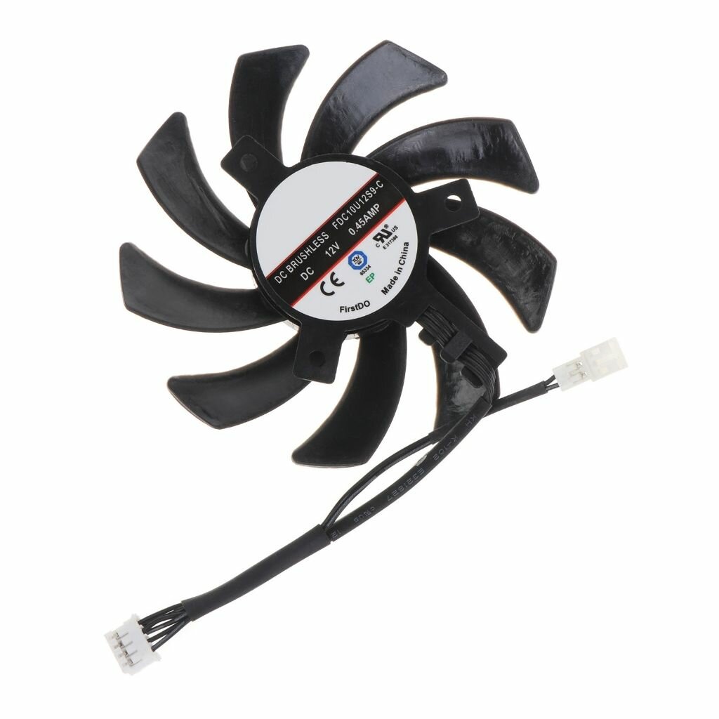 82-мм вентилятор FDC10U12S9-C для видеокарты RTX3060 RTX3060TI Вентиляторы радиатора охлаждения графического видео