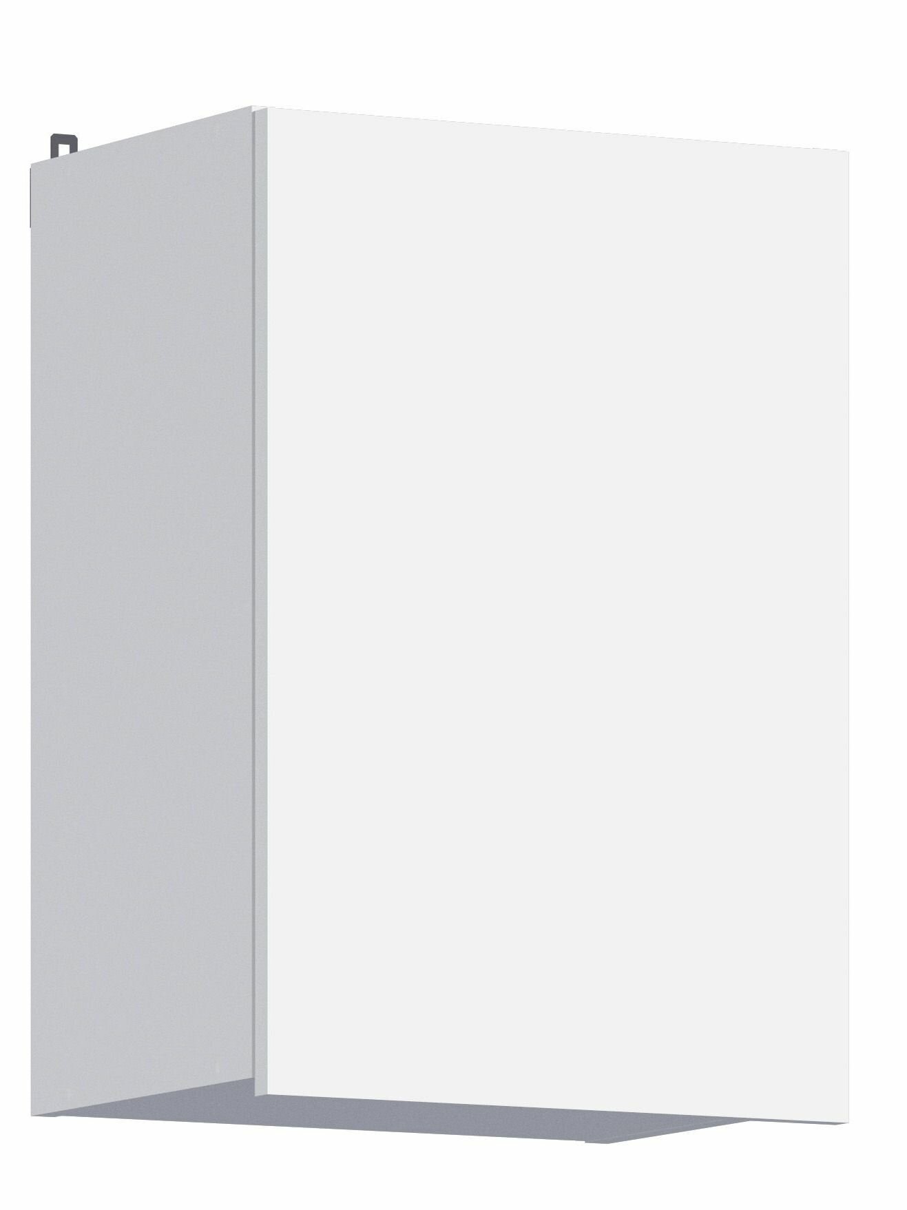 Кухонный модуль навесной шкаф столплит Леон ЛНП-40 Белый, 40х58х30 см.