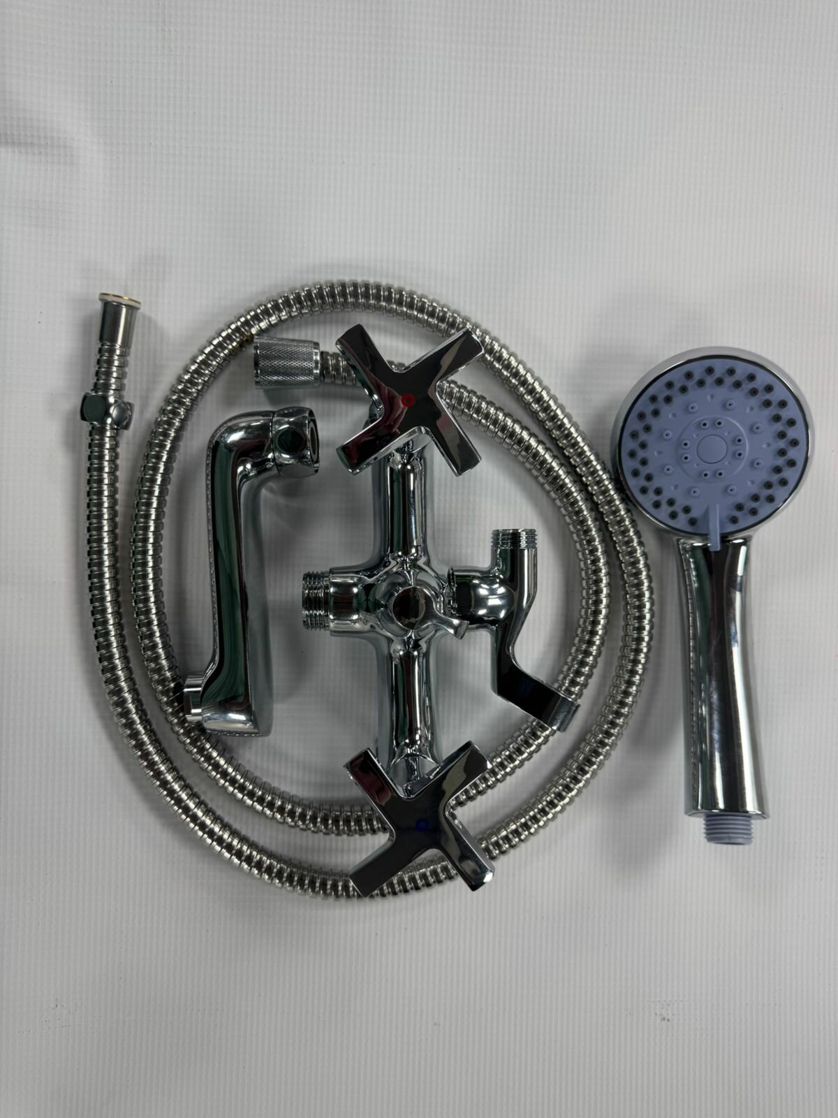 Смеситель для ванны Galaxy 142 Euro Mixxus, короткий, Premium