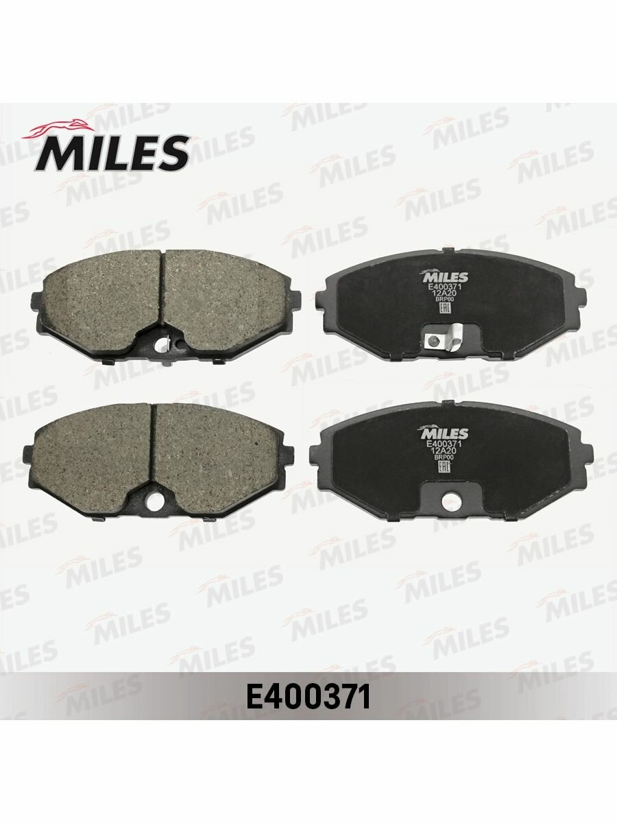 Тормозные колодки дисковые передние MILES E400371 для INFINITI I30, NISSAN Maxima