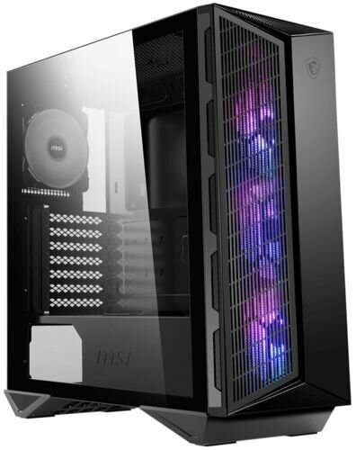 Компьютерный корпус MSI MPG GUNGNIR 110M (306-7G10M22-W57) черный - Mid Tower, Micro ATX, Stаndard ATХ, USB 3.2 Gen1 Tуpe A, USB 3.2 Gen2 Type C