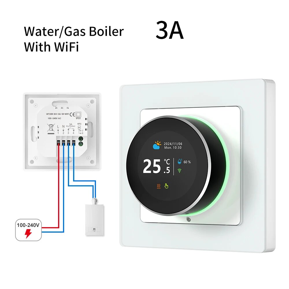 WiFi термостат для котлов WaterGas Boiler 3A