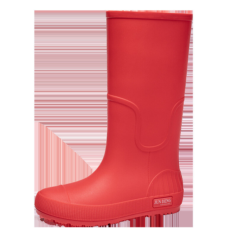 2025 новые модные резиновые сапоги для женщин, нескользящая и износостойкая водонепроницаемая обувь, высокие резиновые сапоги из ПВХ для морской охоты