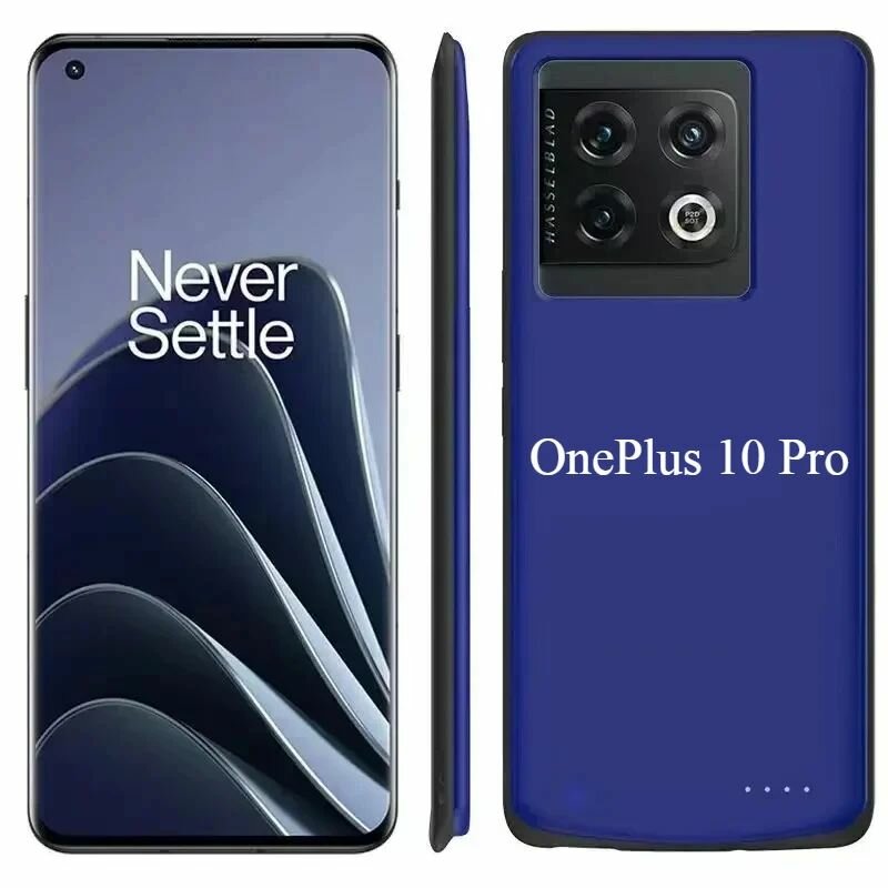 Чехол-аккумулятор для OnePlus 10 Pro Внешний аккумулятор Power bank чехол для телефона, Fraternize 6800мАч-ROMIKY
