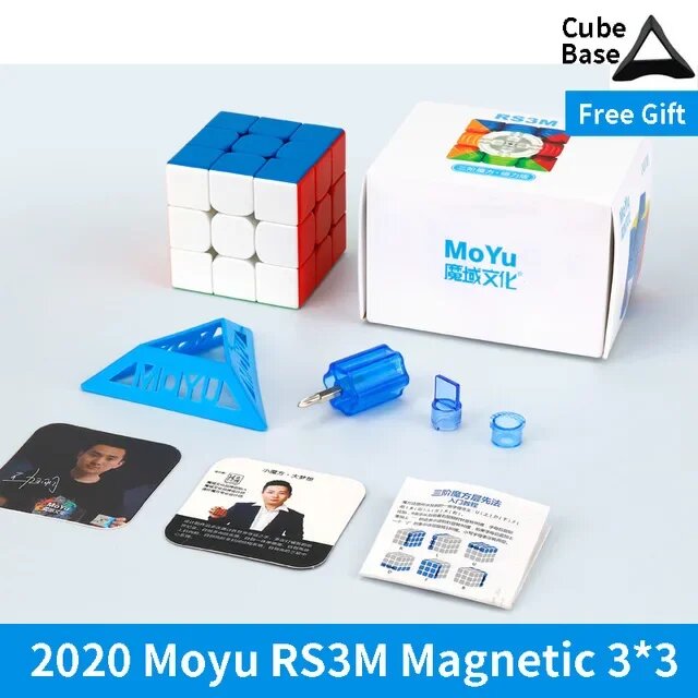 Moyu RS3M 2020 -S Магнитный кубик Рубика