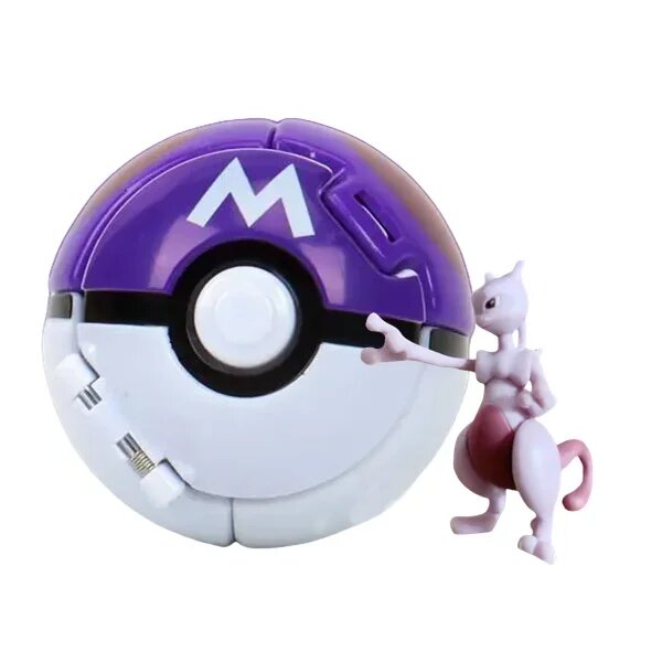 Фигурка покемона Pokeball, мяч-эльф, аниме-фигурка, мультфильмы, Пикачу, Чаризард, карманный монстр, питомец, аниме-модель, игрушка, детские подарки,