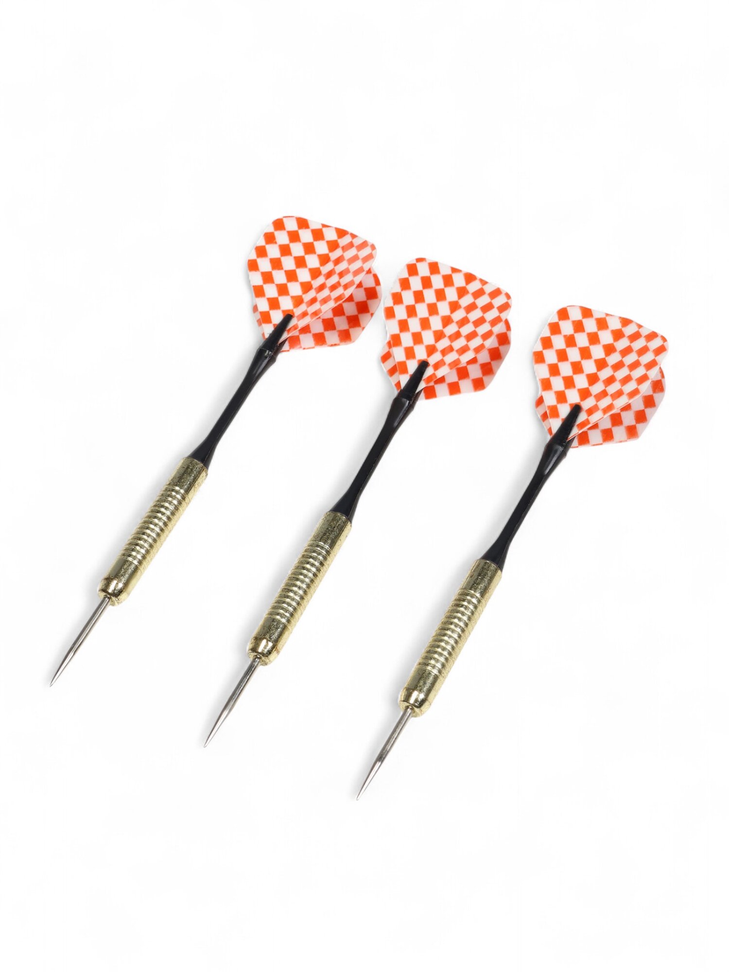 Дротики для дартса ONLYTOP, 3 шт, металлический наконечник, вес 16 г, цвет микс