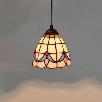 Витражная люстра Тиффани, ретро-европейская люстра