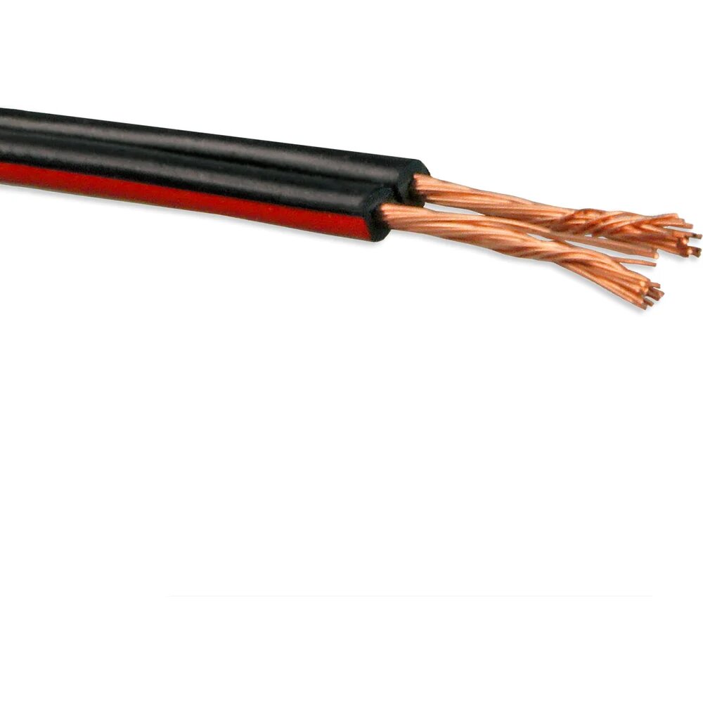 ELTROS Провод акустический ШВП-М (ШВП-2) 2x0,5, бухта 200м, красно-черный ШВПМ-030-ELTROS-MP