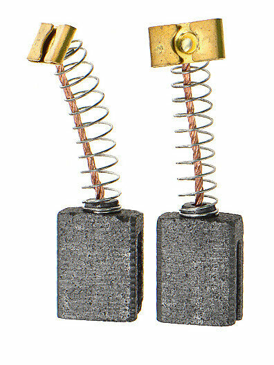 Щетки угольные 6х12х16 (Пружина, клемма, уши -вверх) для китайских перфораторов, энергомаш 1400-1800ВТ (пара)