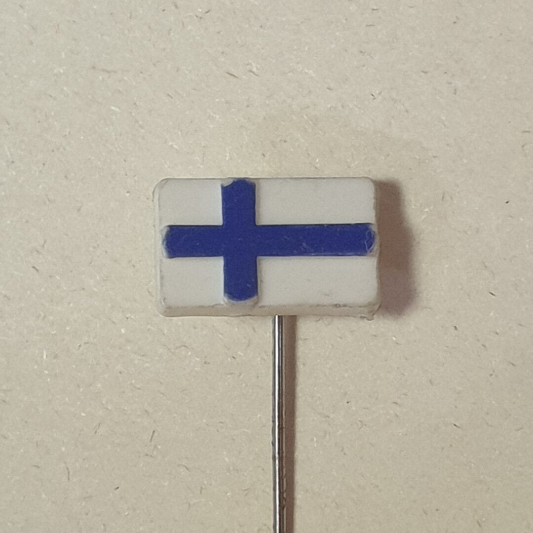 Значок "Флаг Финляндии", СССР