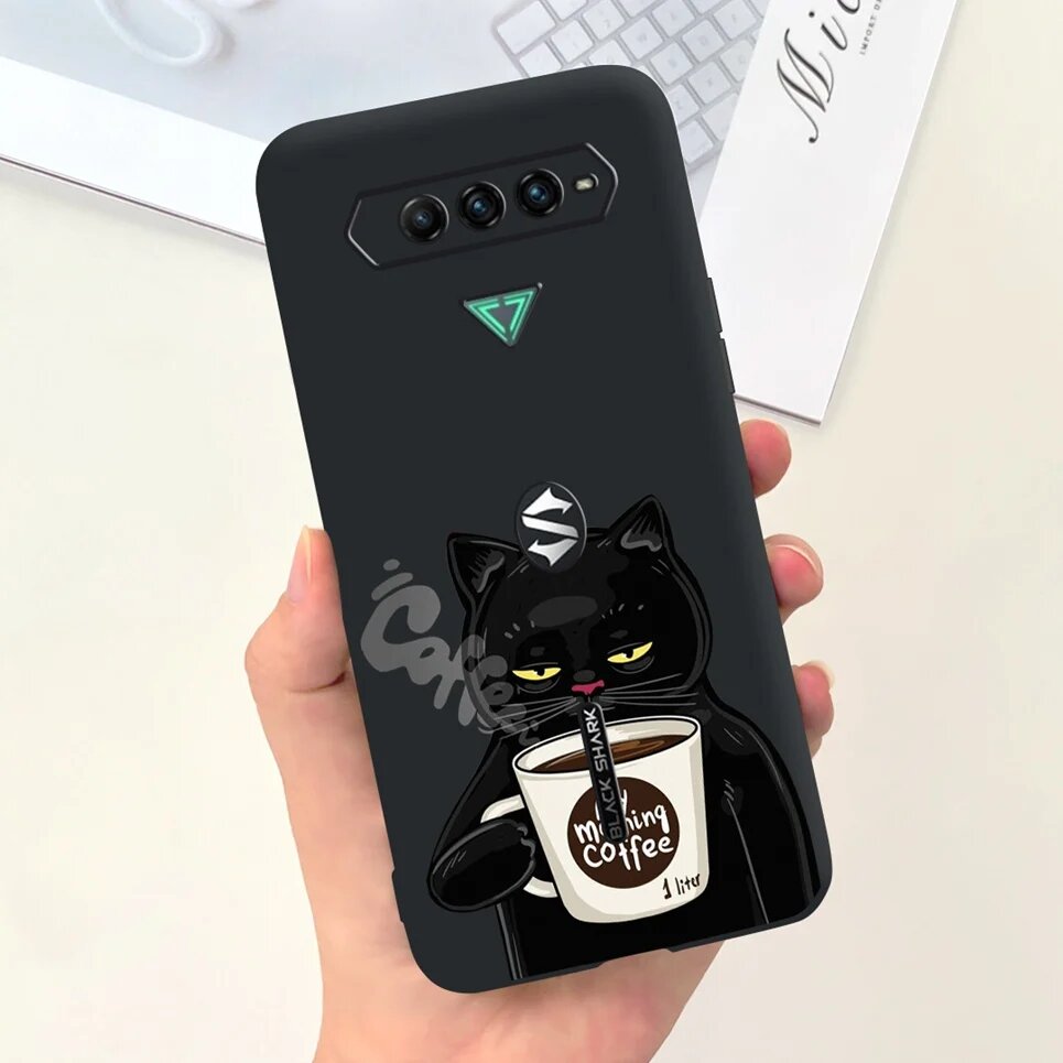 Роскошный чехол для телефона Xiaomi Black Shark 4 4Pro 3 3S бампер TGhei1787, Black Shark 4 Pro