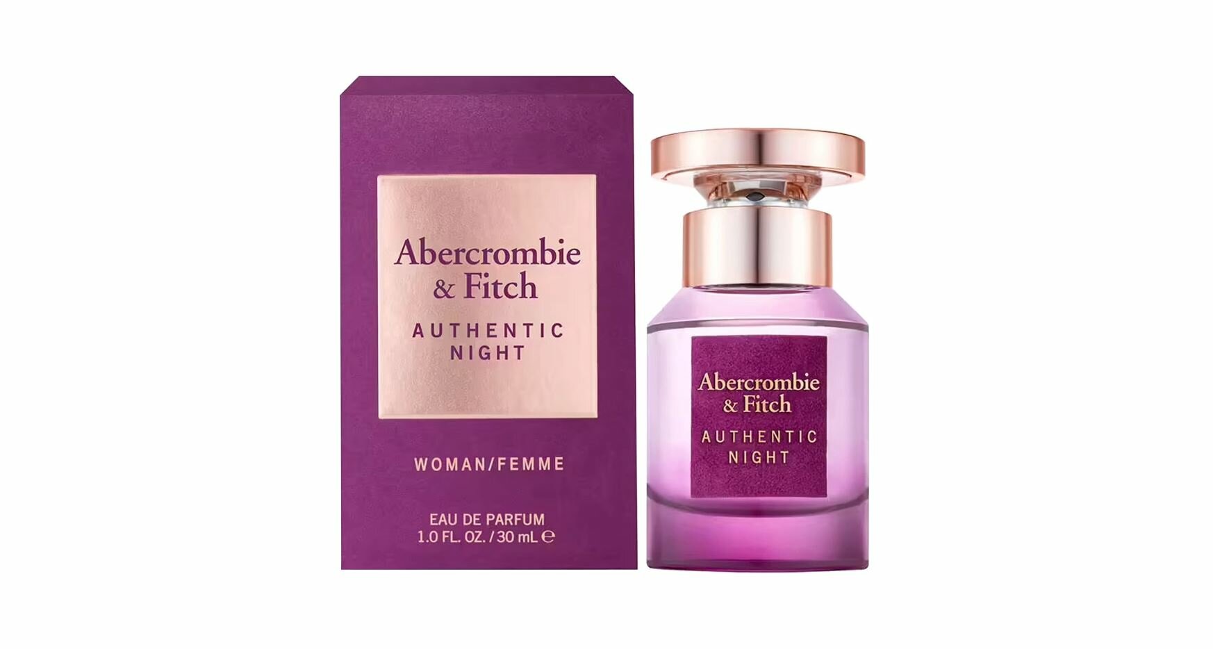 Парфюмерная вода Abercrombie & Fitch Authentic Night Woman 30 мл
