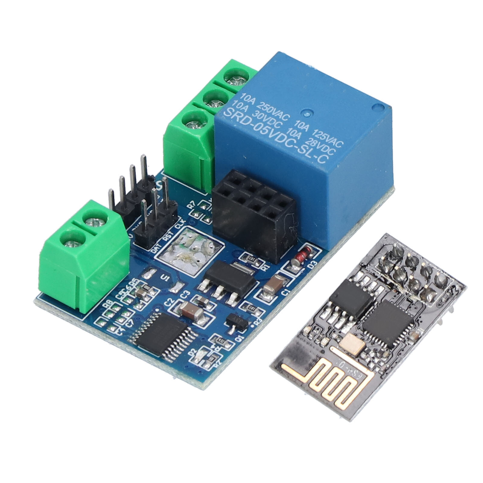 Модуль WiFi-реле с дистанционным управлением через мобильное приложение для системы умного дома, 5 В, ESP8266