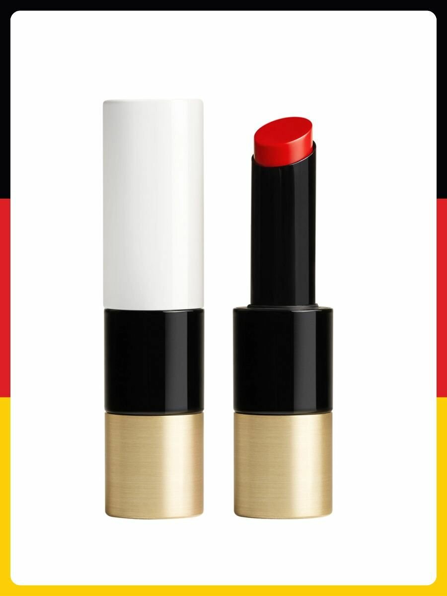 Губная помада Hermes Rouge Brillant Silky 75 Rouge Amazone
