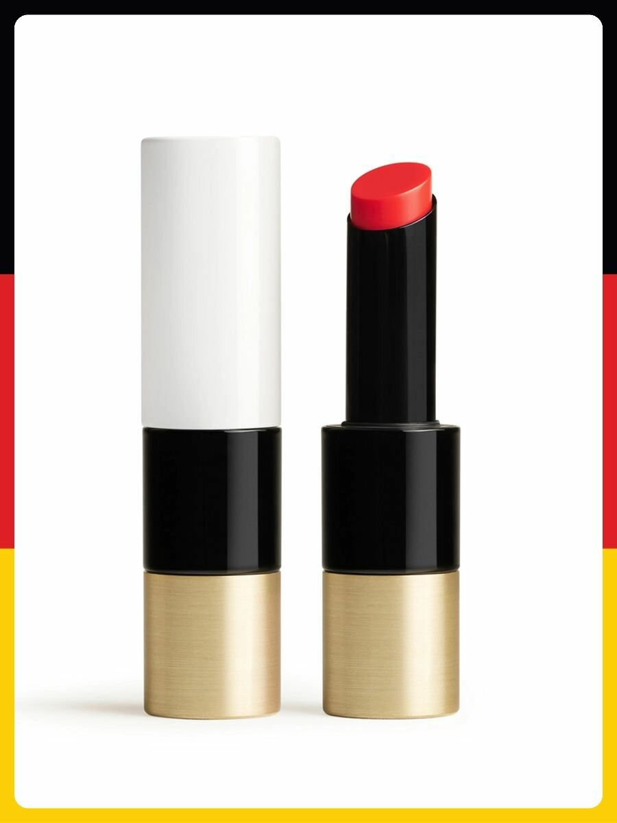 Губная помада Hermes Rouge Brillant Silky 34 Corail Jaipur