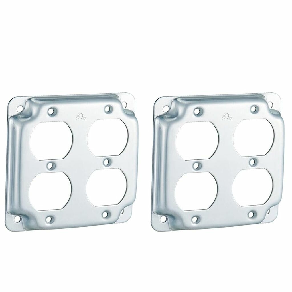 1 комплект из 2 аксессуаров для разъемной панели с 4 отверстиями из цинкового сплава