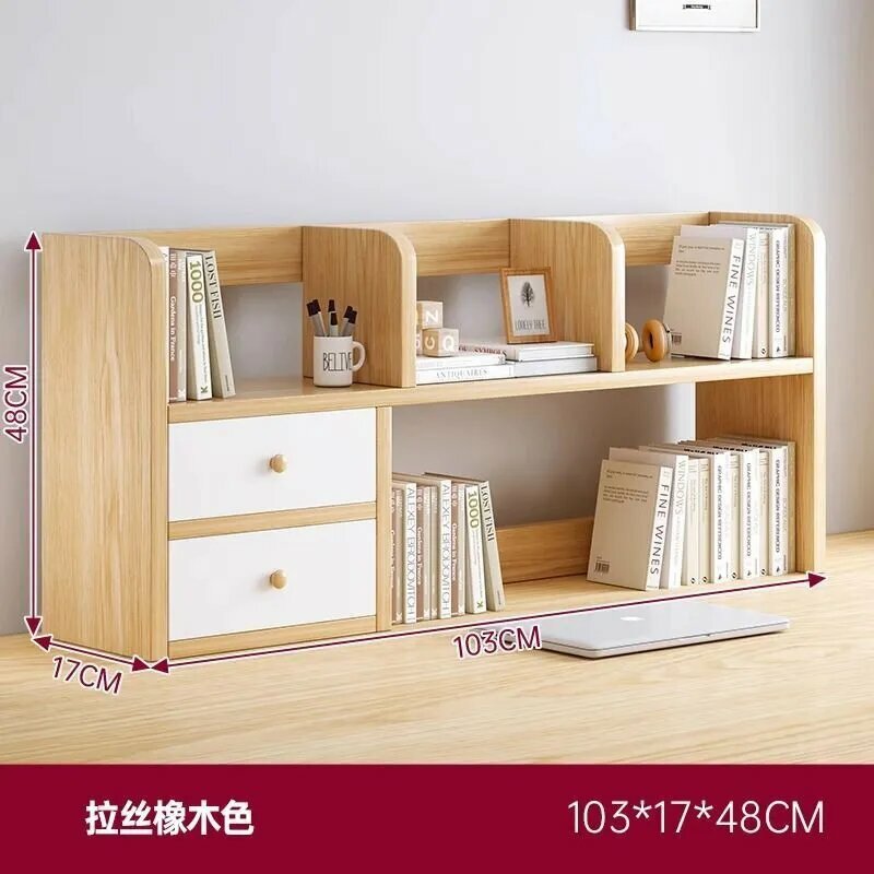 Надстройка на стол Настольная Прямая, 103х17х48 см, 1 шт.